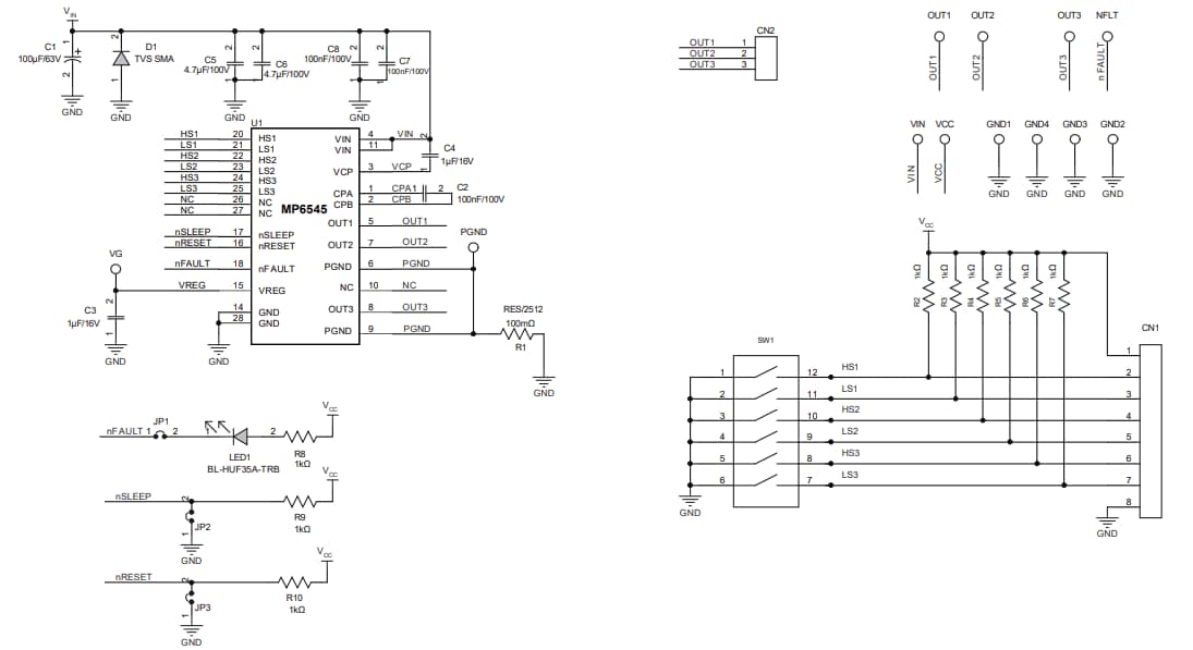EV6545 Evaluation Boards - MPS | Mouser